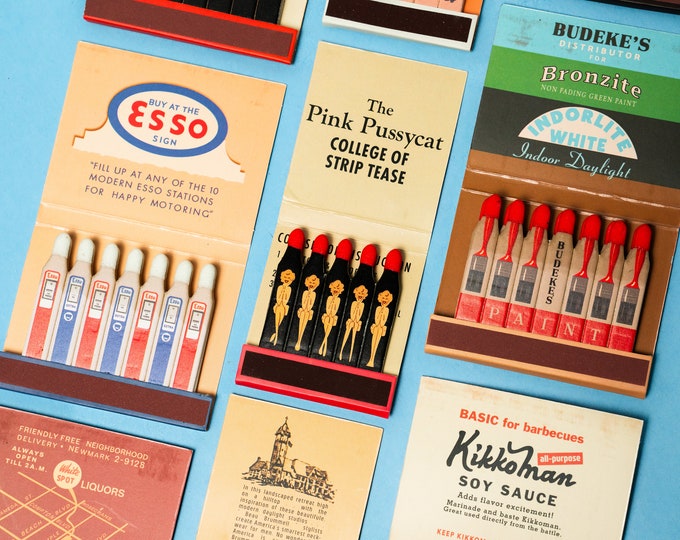 Six Vintage Hunts Tomato Sauce Recipe Matchbooks, Vintage Hunts Tomato ...