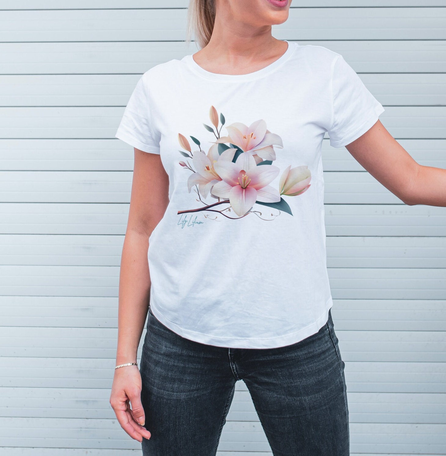 Lily Flower, Wildflowers T-shirt, Wildflowers Shirt, Floral Tee, Flower ...