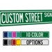 Custom Street Sign, Metal Street Sign, Custom Arrow Sign, Personalized ...