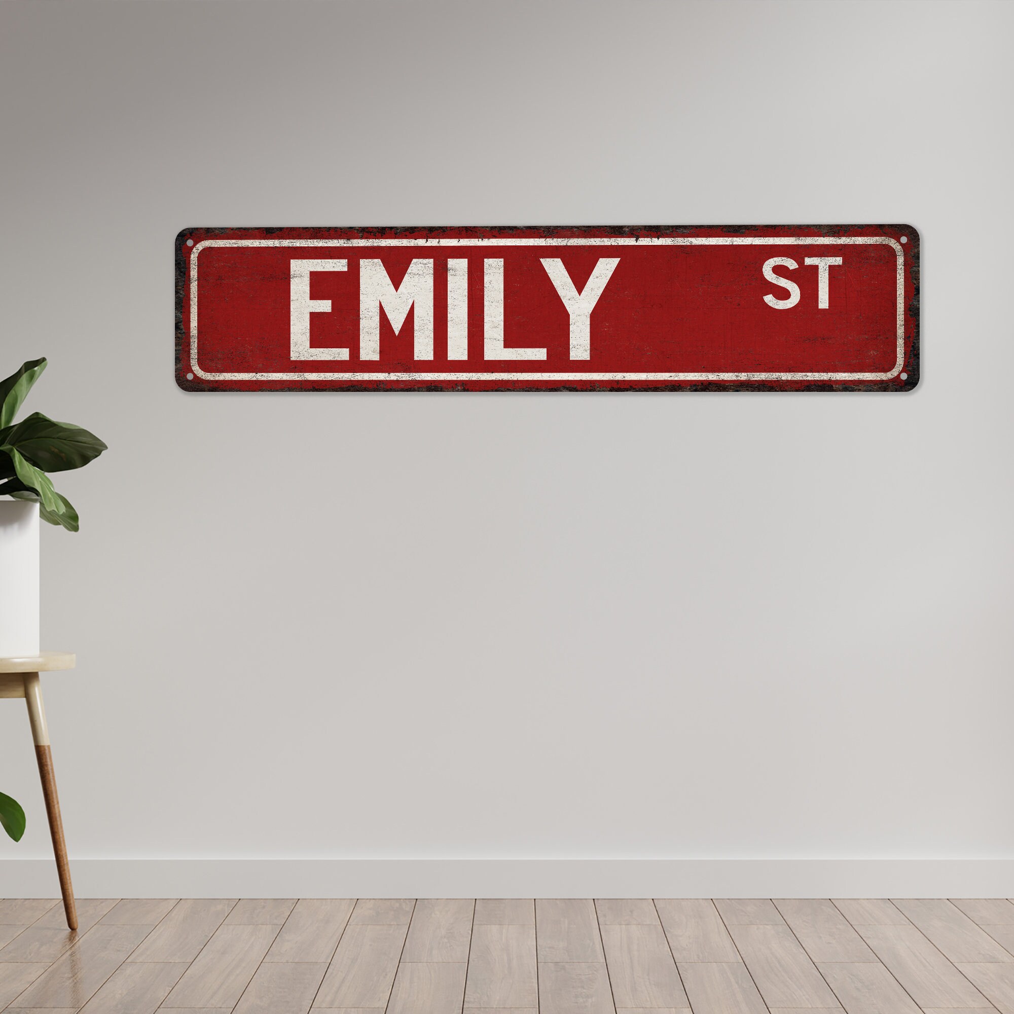 Emily Sign, Emily Gift, Girls Room Decor, Custom Street Sign, Signs for ...