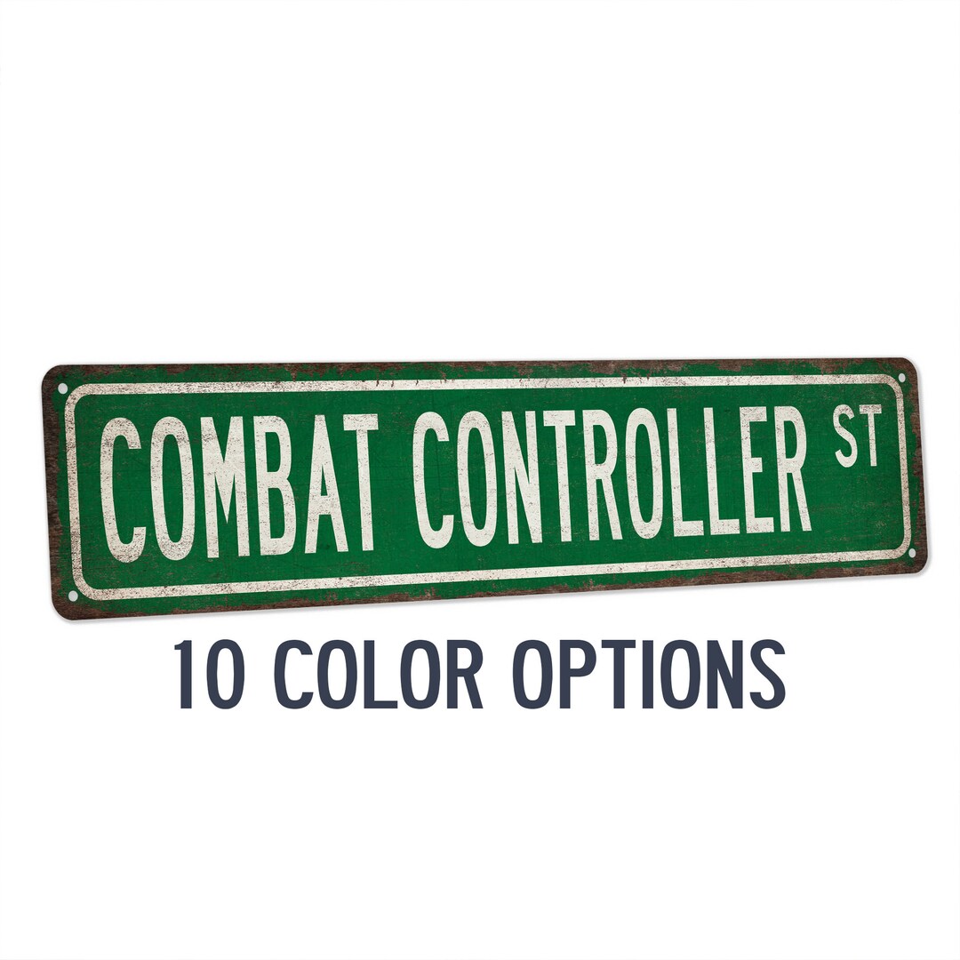 Combat Controller Street Sign, US Army Veteran Gift - Etsy