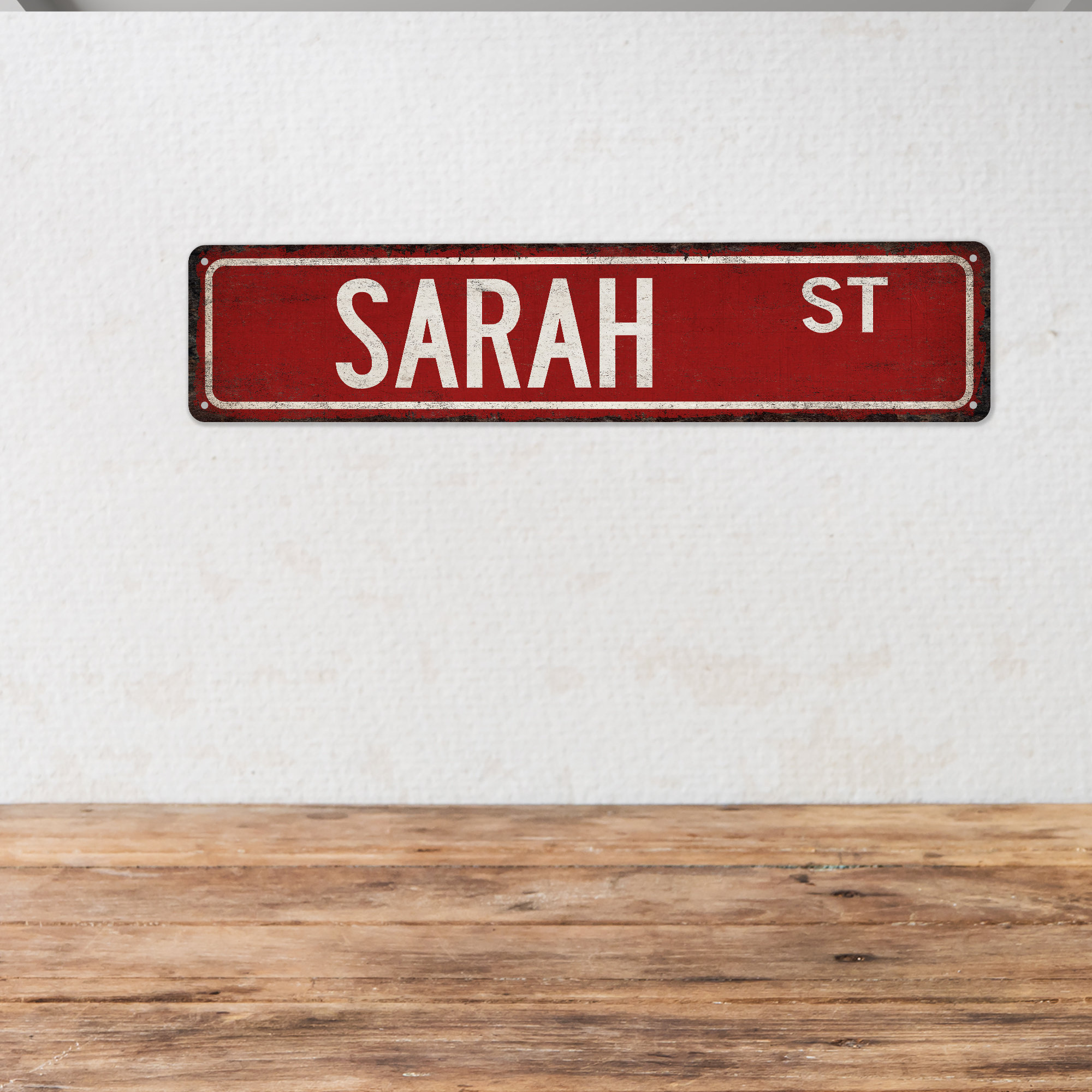 Sarah Sign, Sarah Gift, Girls Room Decor, Custom Street Sign, Signs for ...