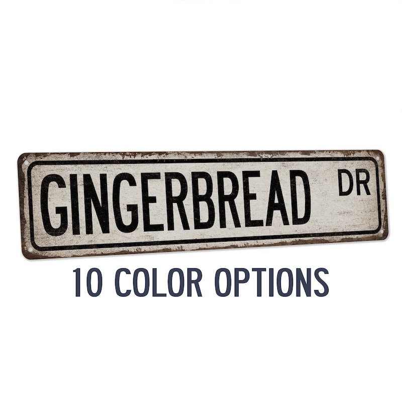 Gingerbread Sign - Etsy
