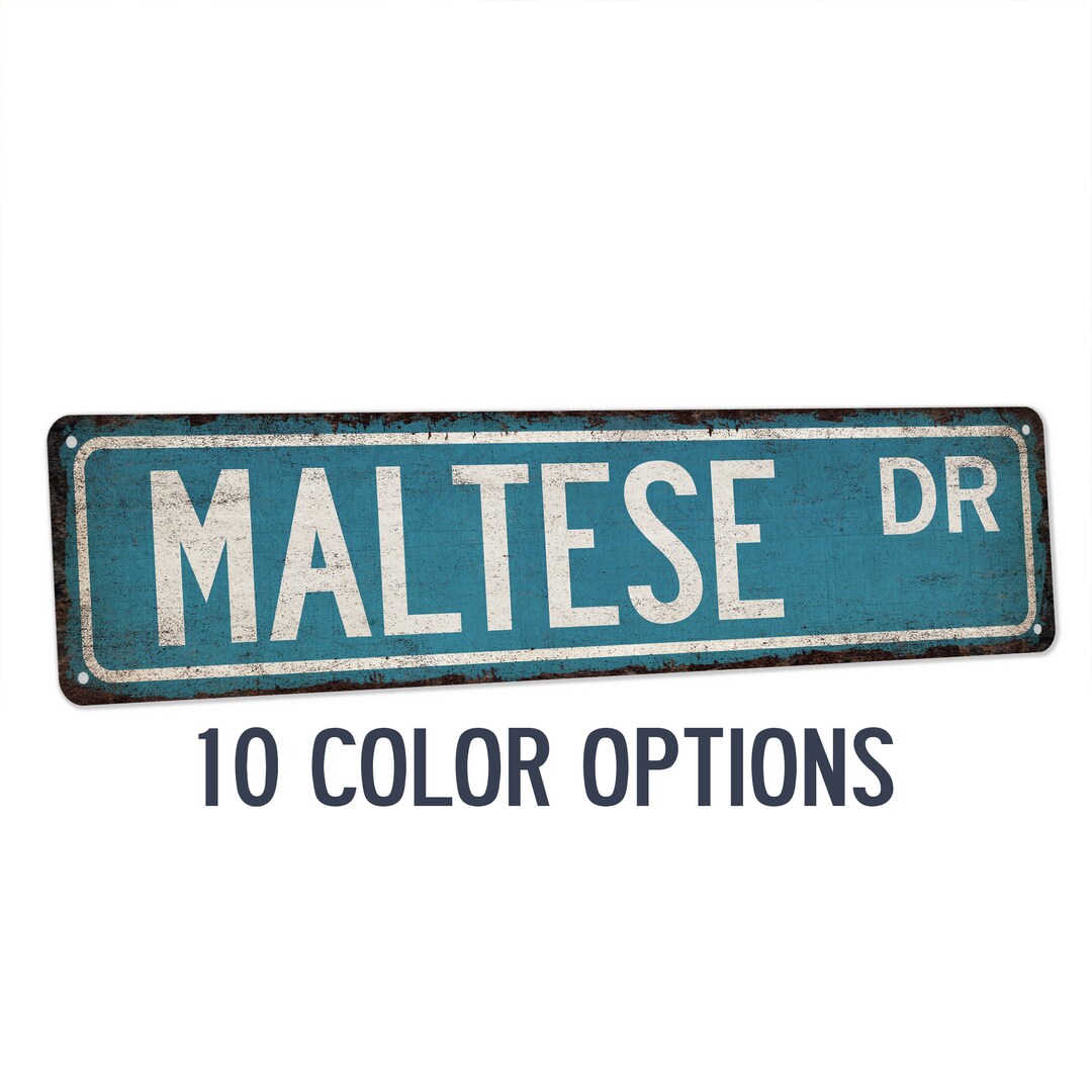Maltese Sign, Maltese, Dogs, Dog Lover, Gift, Dog Sign, Dog Gift, Dog ...