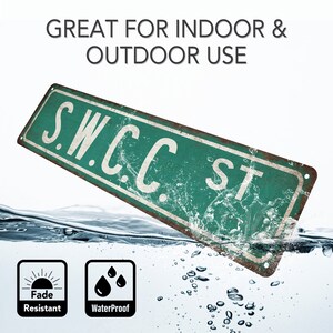 Navy Sign, SWCC Street Sign, Special Warfare Combatant Crew, US Navy ...