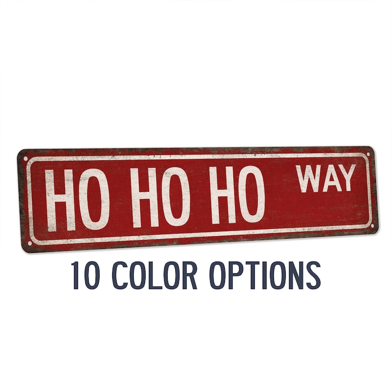 Ho Ho Ho Porch Sign - Etsy