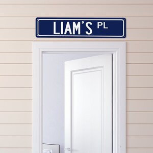Custom Street Sign, Metal Street Sign, Custom Arrow Sign, Personalized ...