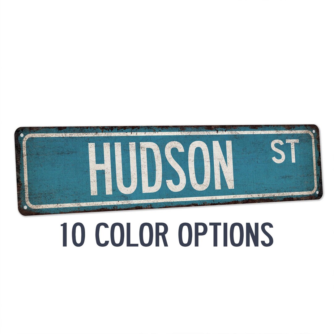 Hudson Sign, Boys Gifts, Name Signs, Boys Wall Art, Signs for Boys Room ...