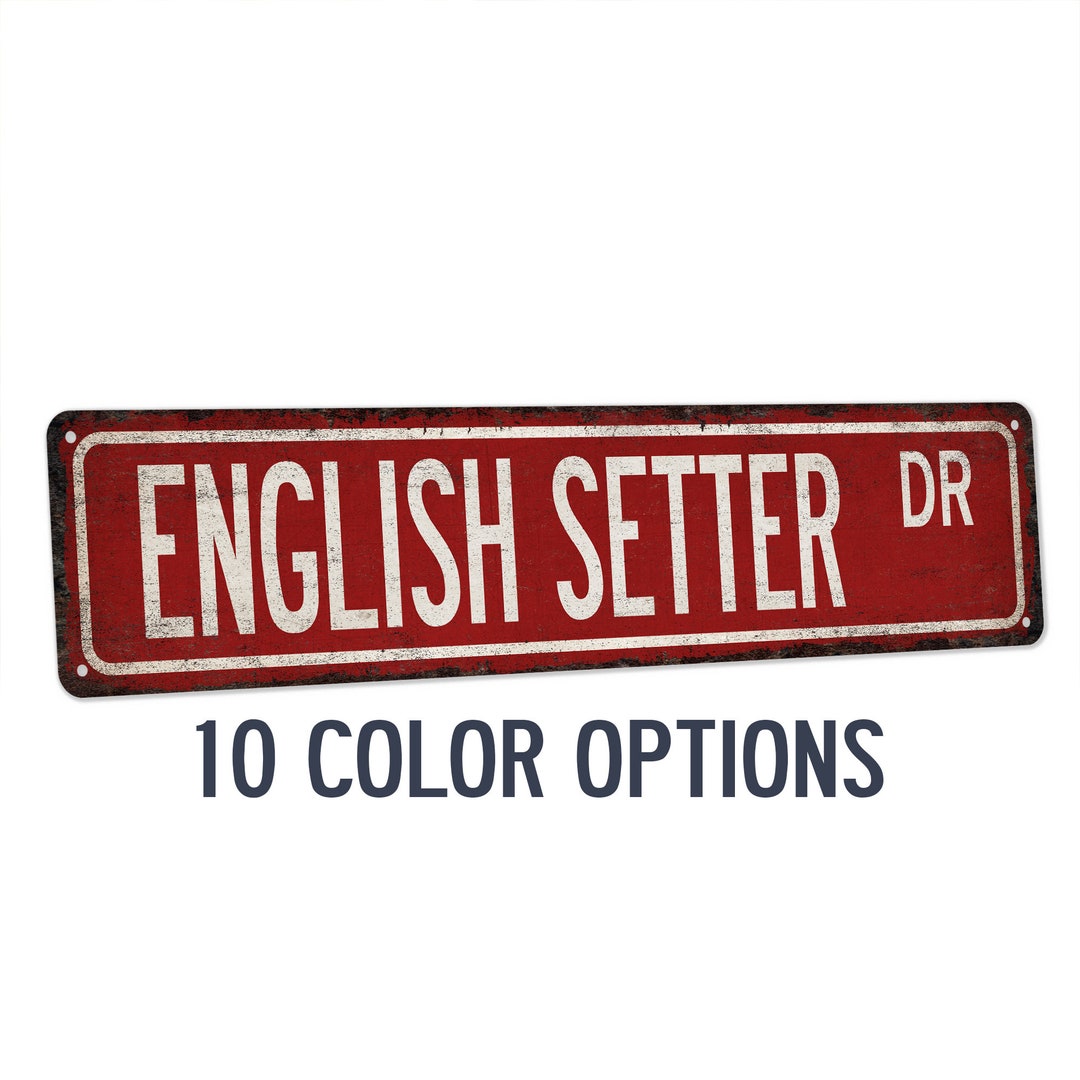 English Setter Sign, Dogs, Dog Lover, Gift, Dog Sign, Dog Gift, Dog ...