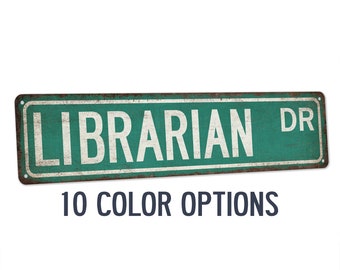 READING Street Sign Lover Books Library Kindle Nook Reader Education ...