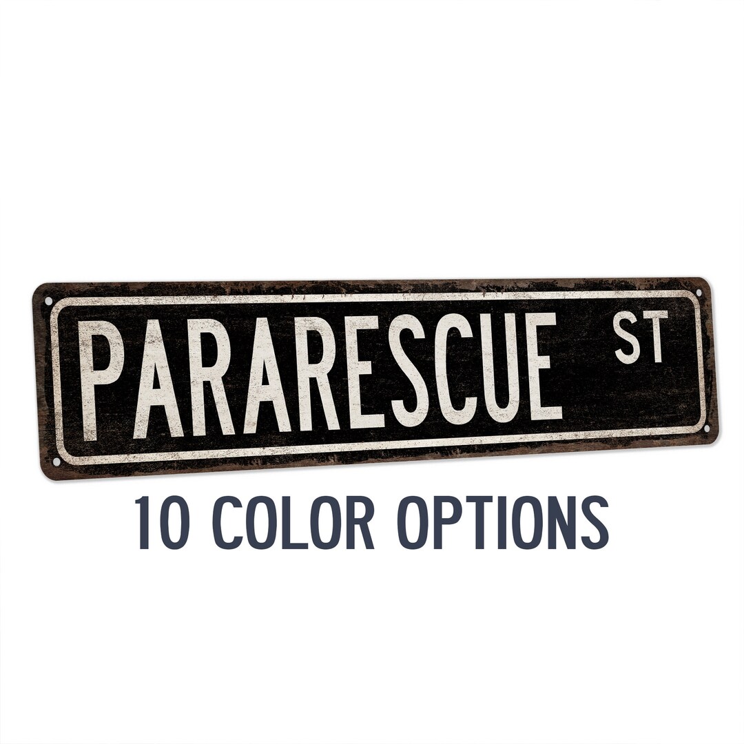 Air Force Sign, Pararescue Street Sign, Military Decor, Pilot, Veteran ...
