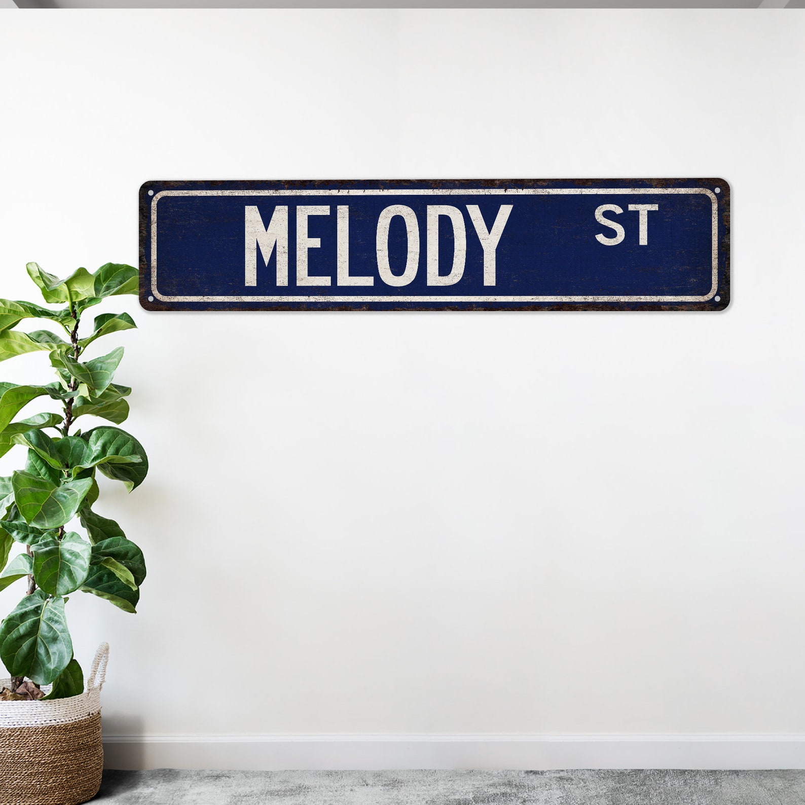 Melody Sign, Melody Gift, Girls Room Decor, Custom Street Sign, Signs ...