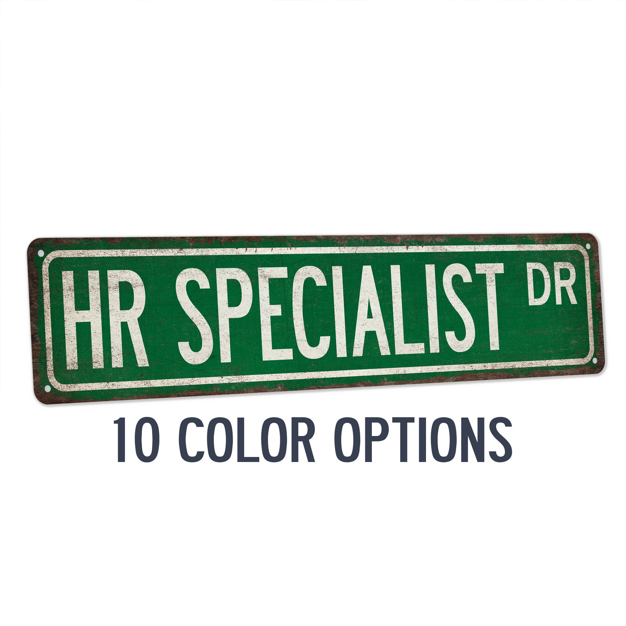 HR Specialist Street Sign, Office Decor, Human Resources Gift - Etsy
