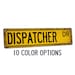 Personalized Dispatcher Sign, Thin Gold Line Name Decor, Gift for 911 ...