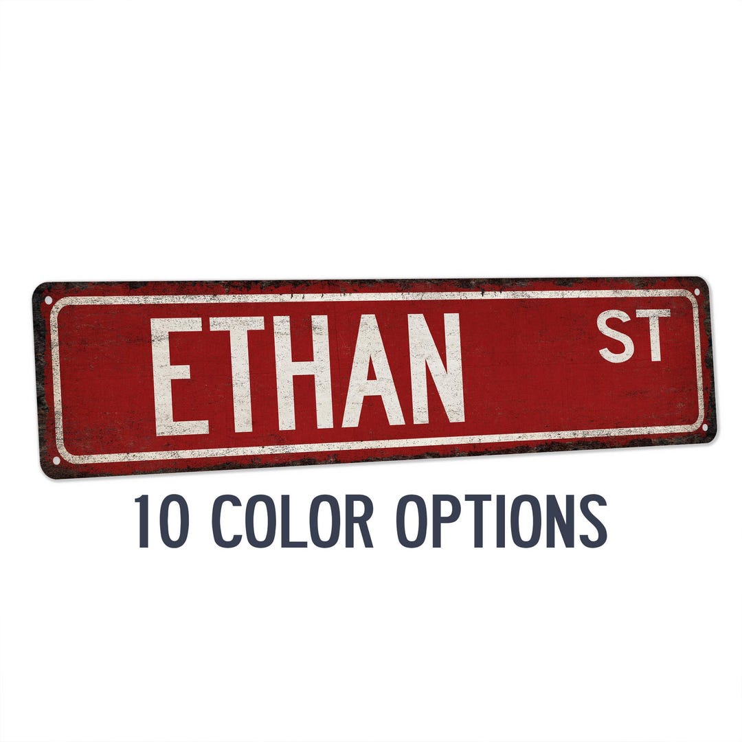 Ethan Sign, Boys Gift, Signs for Boys Room, Bedroom Decor, Boy Name ...