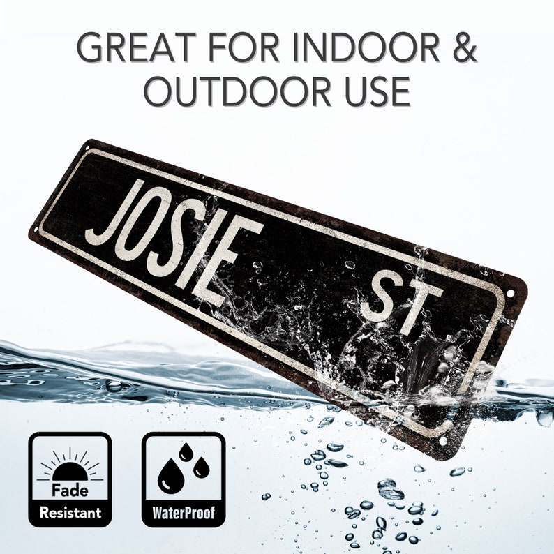 Josie Sign, Josie Gift, Girls Room Decor, Custom Street Sign, Signs for ...
