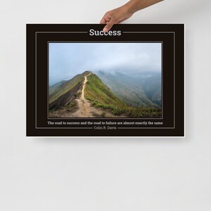 Poster | Quotes Poster 70x50cm | Motivational Poster | Inspiration: the ...