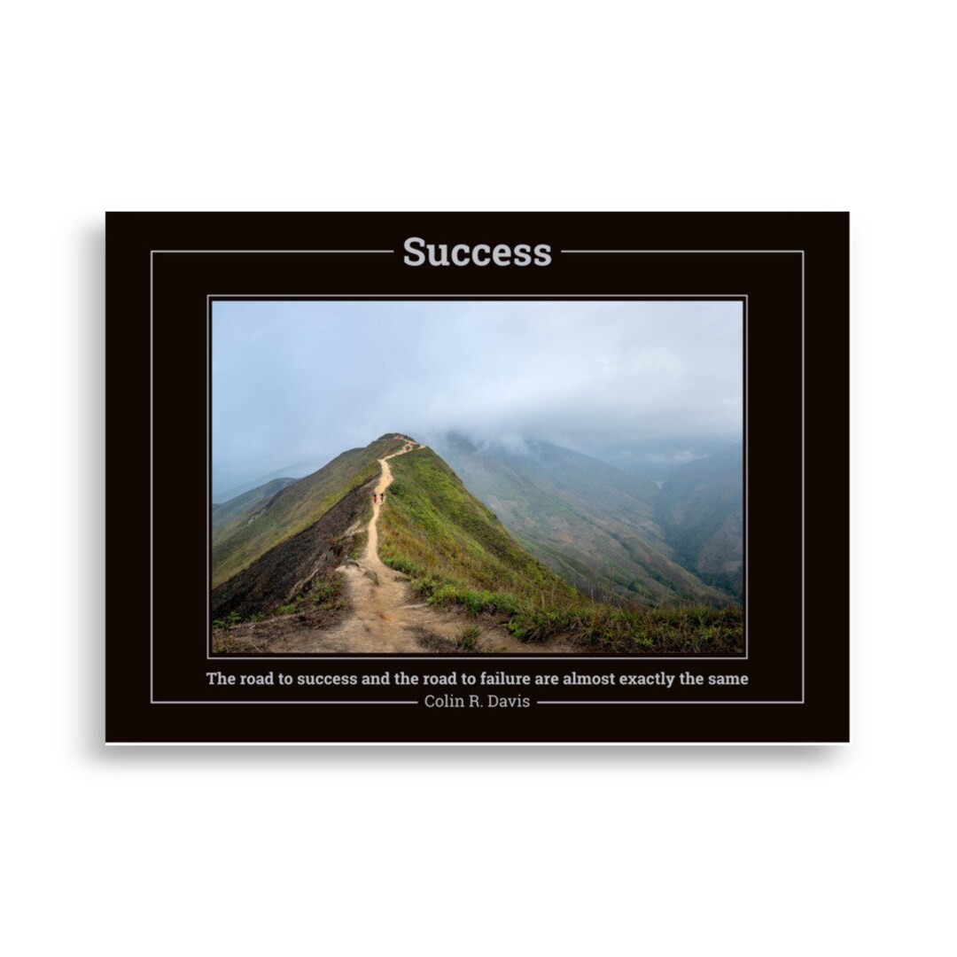 Poster | Quotes Poster 70x50cm | Motivational Poster | Inspiration: the ...