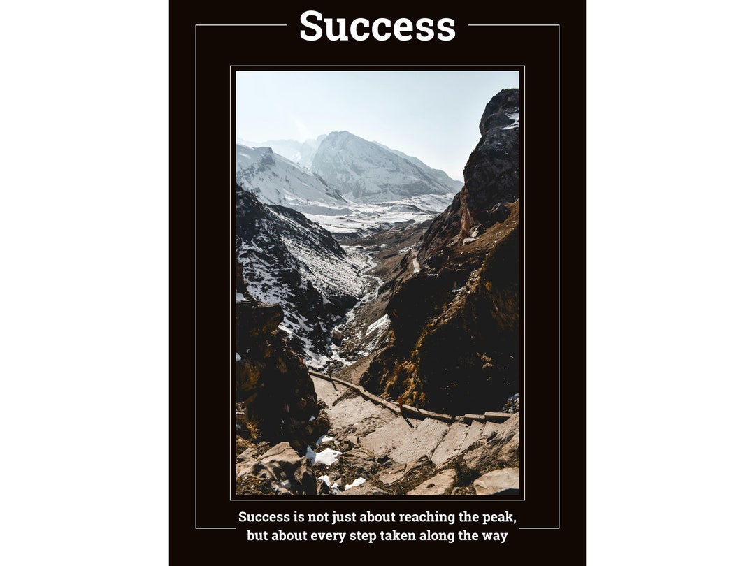 Digital Download | Quotes Poster 70x50cm | Motivation Art | Inspiration ...