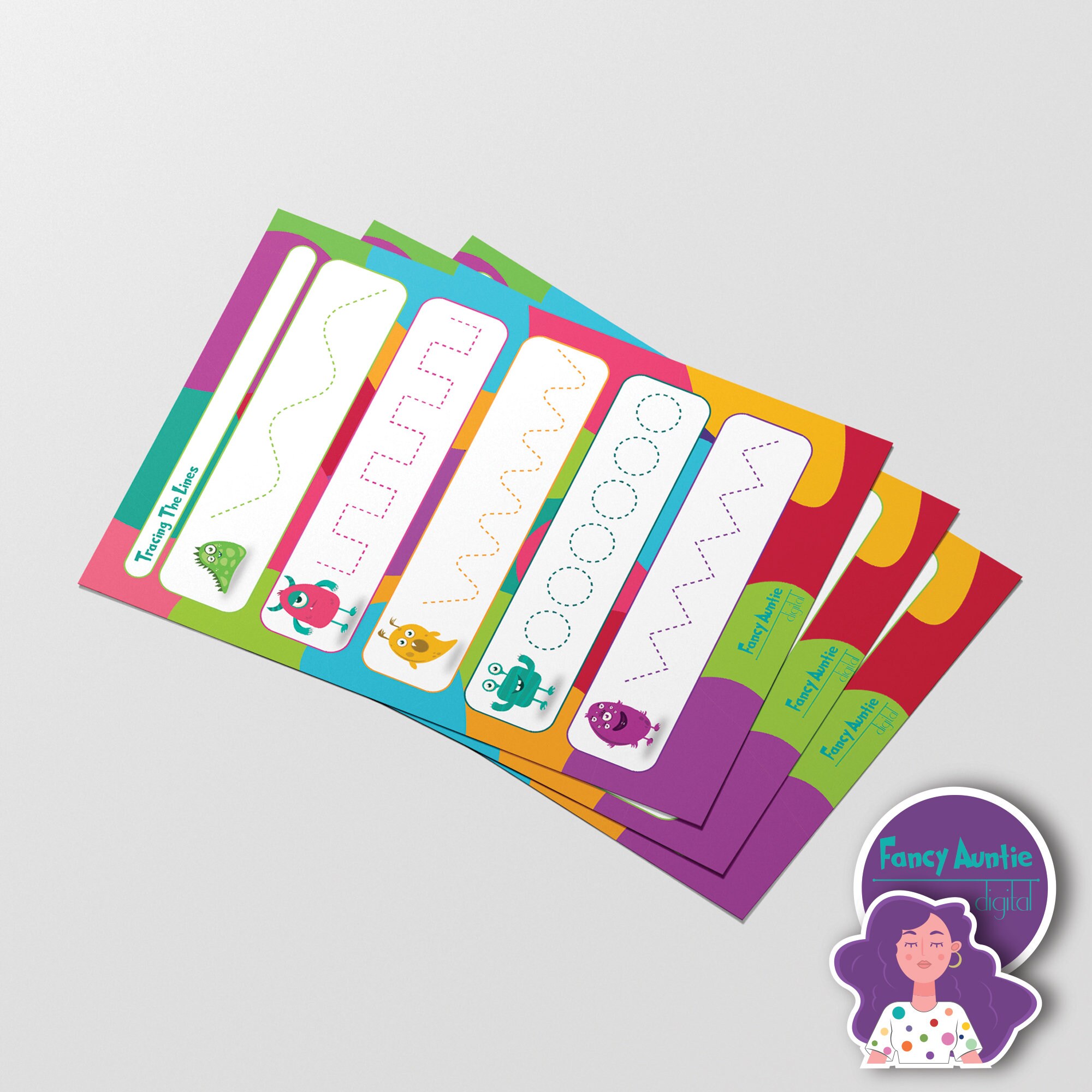 Learning the Numbers With Cute Monsters, Activity for Preschoolers ...