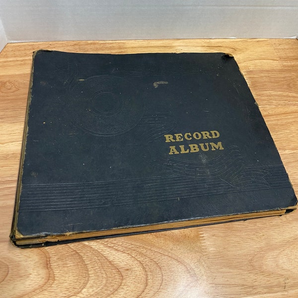 Vintage Record Album - Etsy