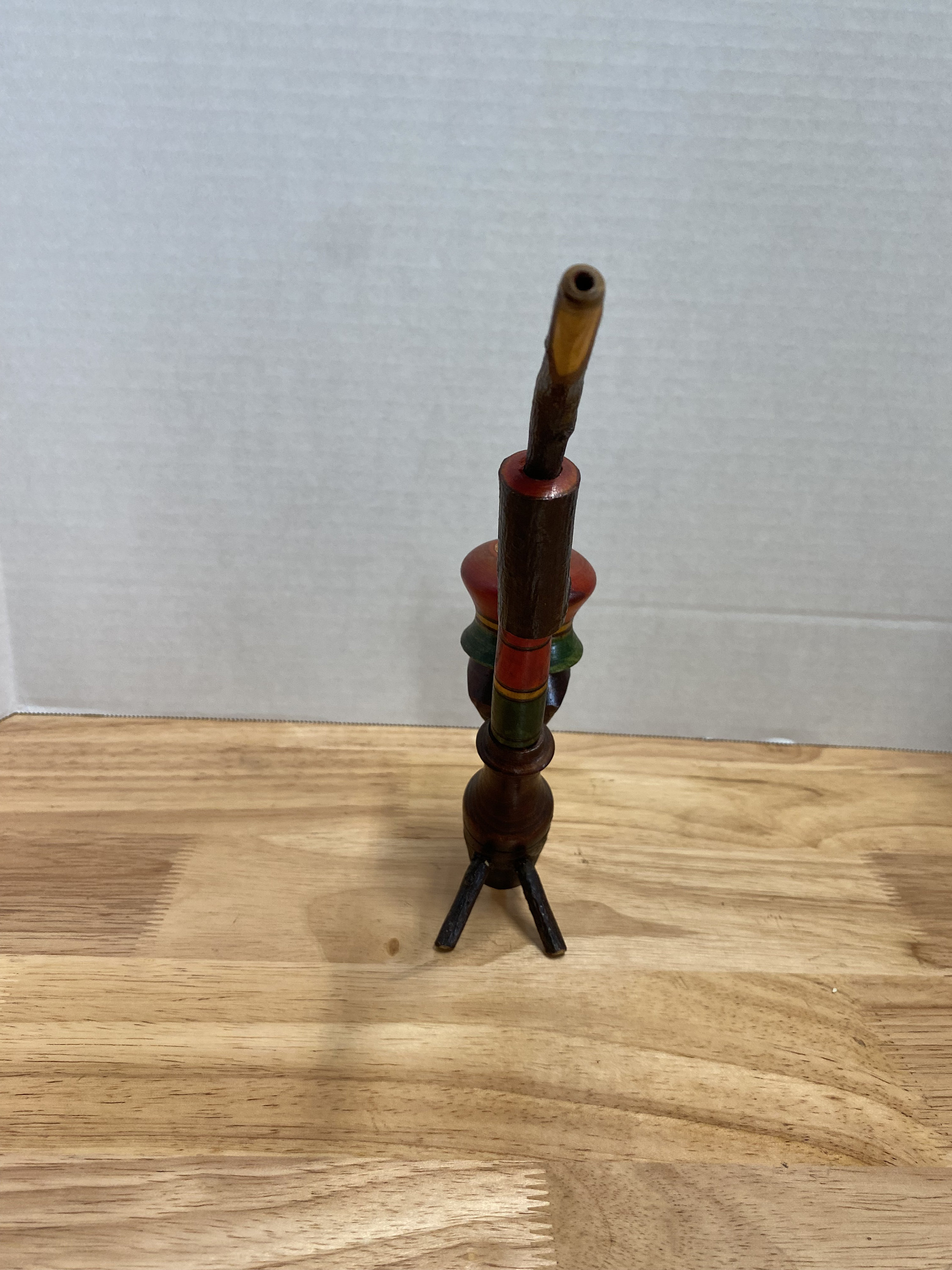 Hand Carved Double Headed Pipe - Etsy