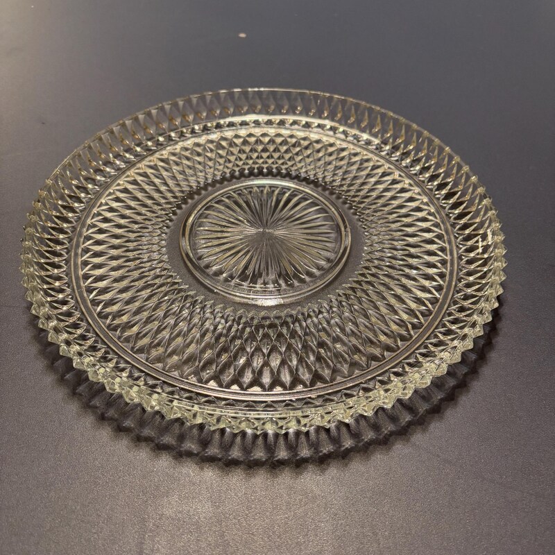 Indiana Glass Company Plate - Etsy