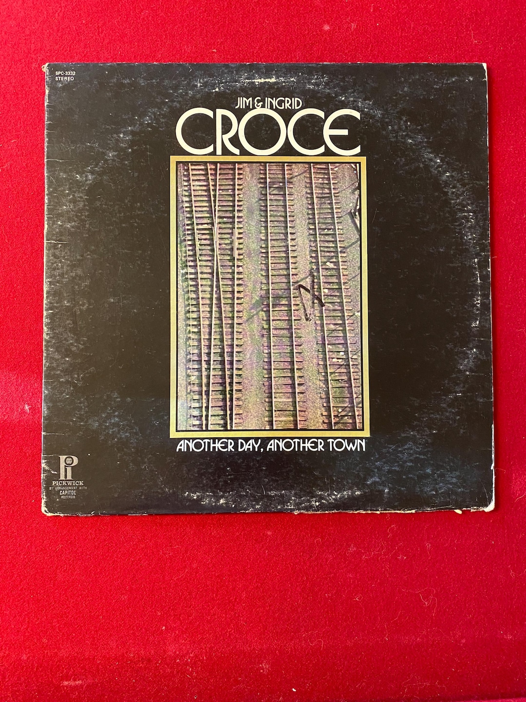 Jim and Ingrid Croce “another Day, Another Town” Vinyl Record - Etsy