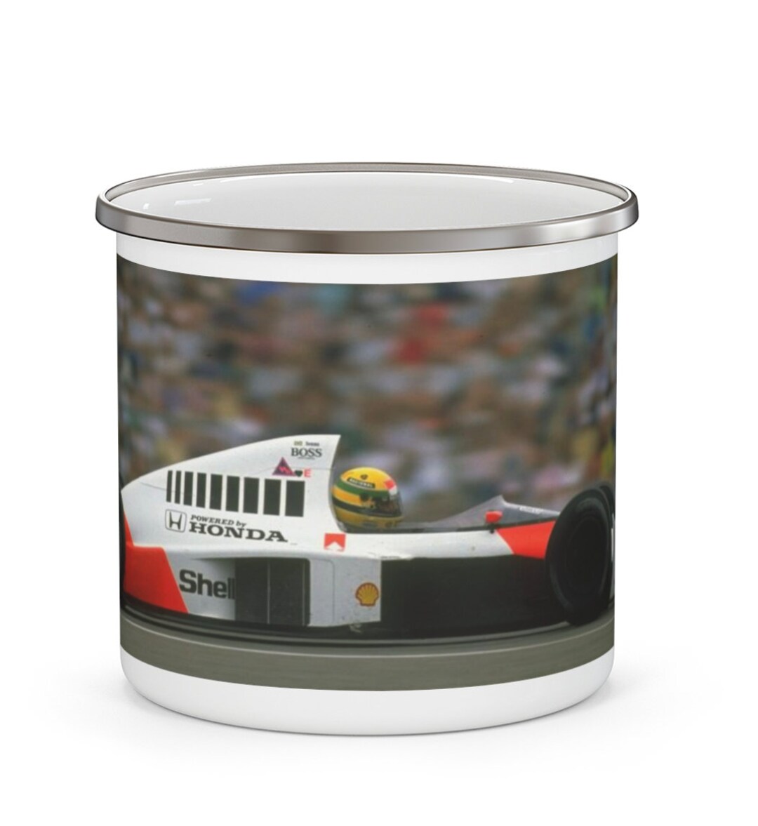 Vintage F1 Mclaren Senna Camping Coffee Mug - Etsy