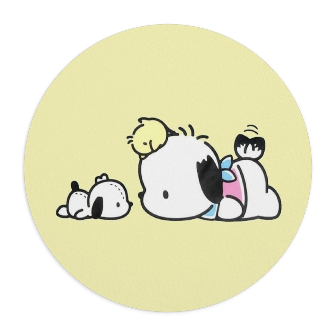 Pochacco Round Mouse Pad - Etsy
