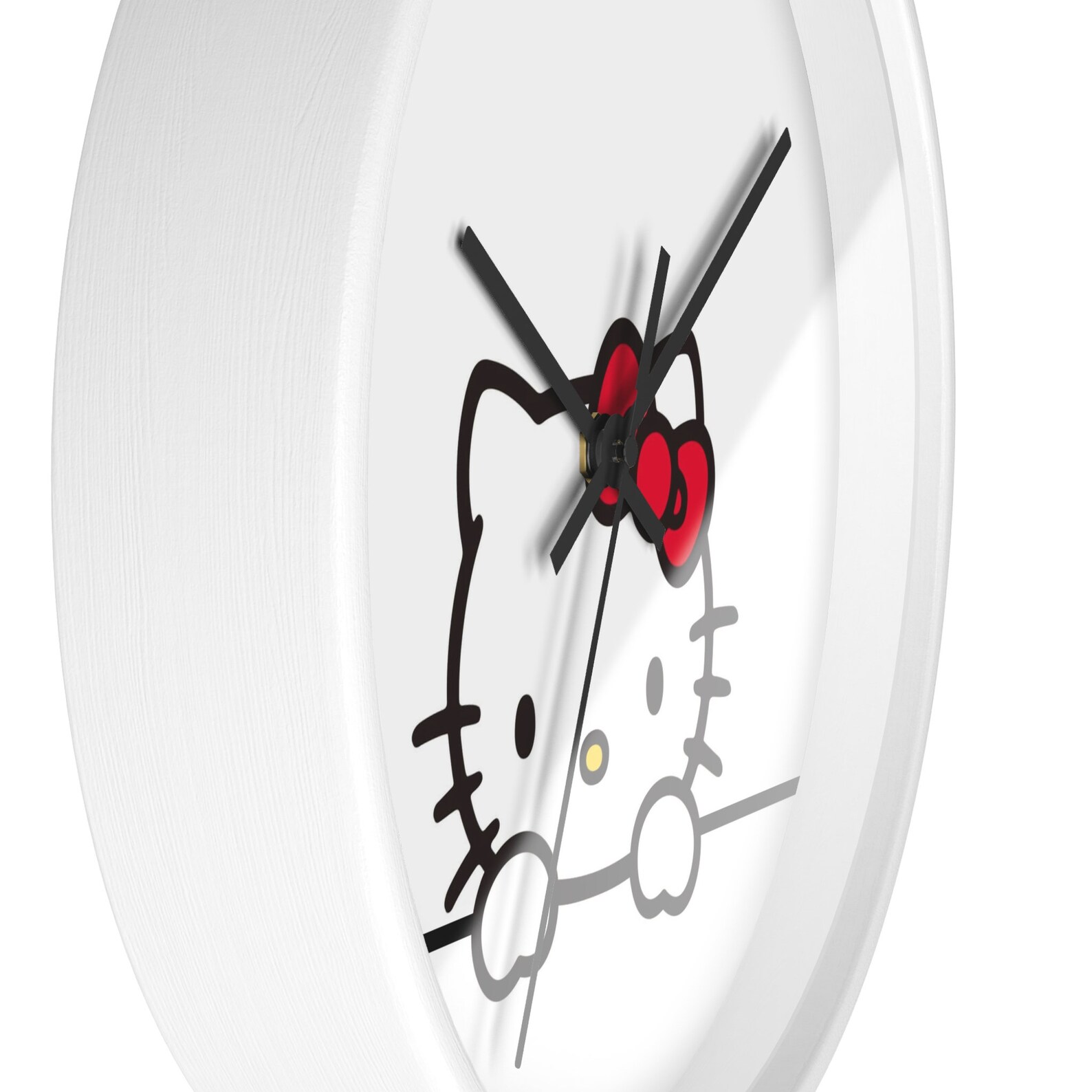 Hello Kitty Wall Clock - Etsy