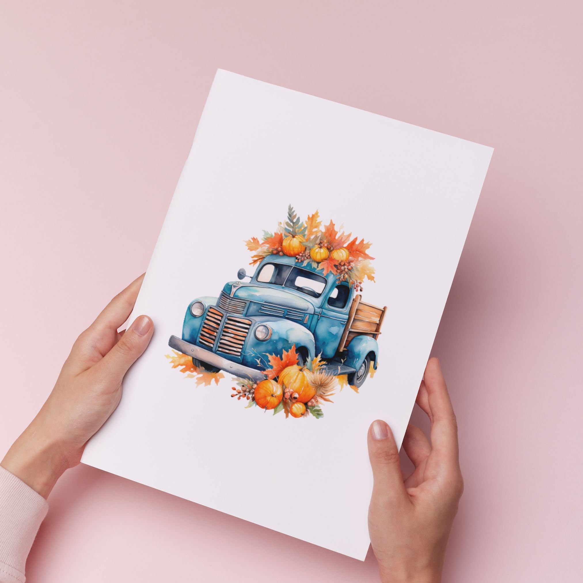 Fall Pumpkin Truck PNG, Pumpkins Harvest Clipart, Pickup Truck Clipart ...