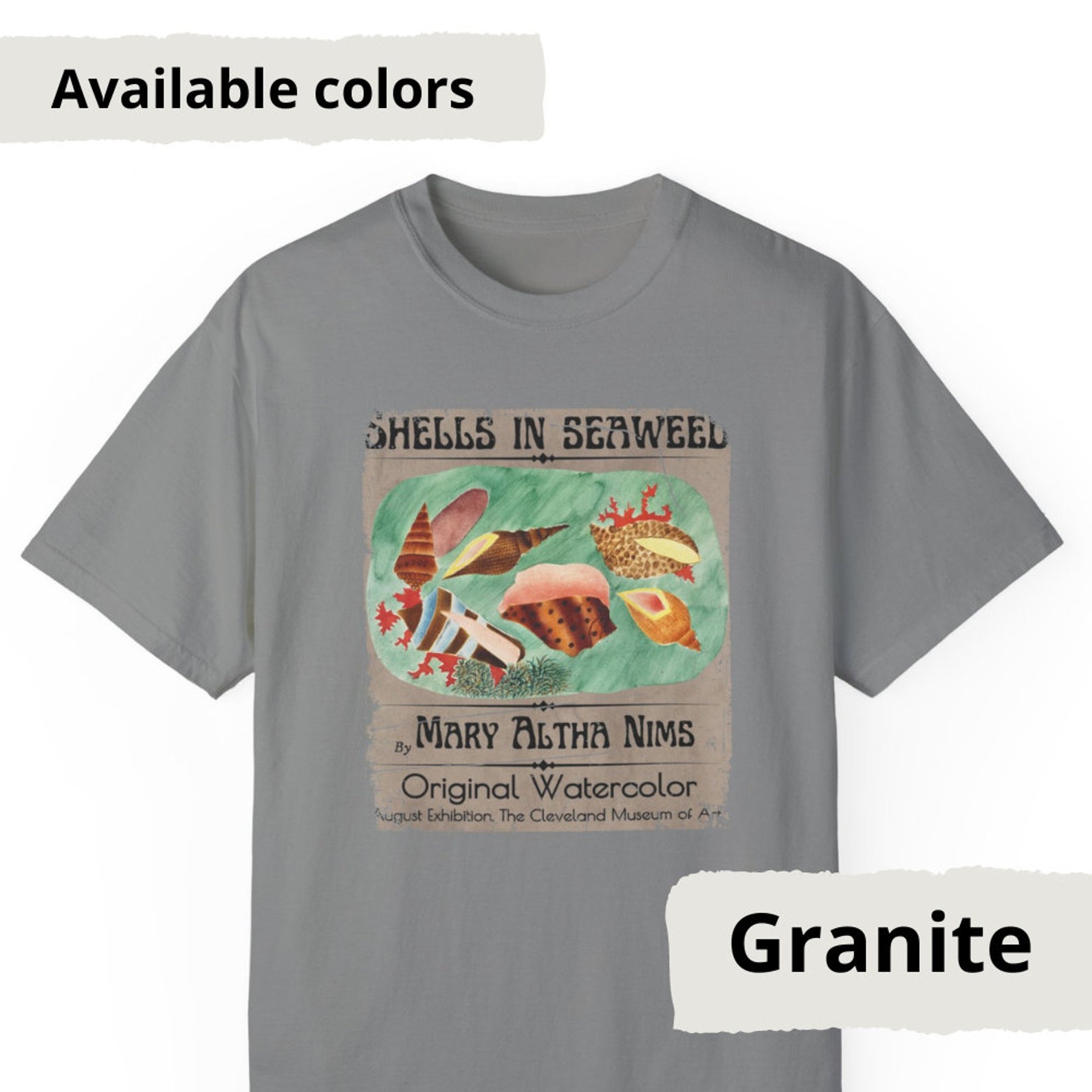 Vintage 90s Water Color Sea Animal Tshirt, Retro Ocean Nature Shirt ...