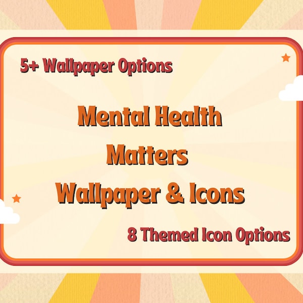 Desktop Wallpaper for Mental Health - Etsy
