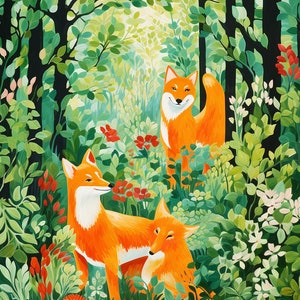 ENCHANTED FOREST CALENDAR 2024 Wall Calendar Handmade Monthly Planner ...