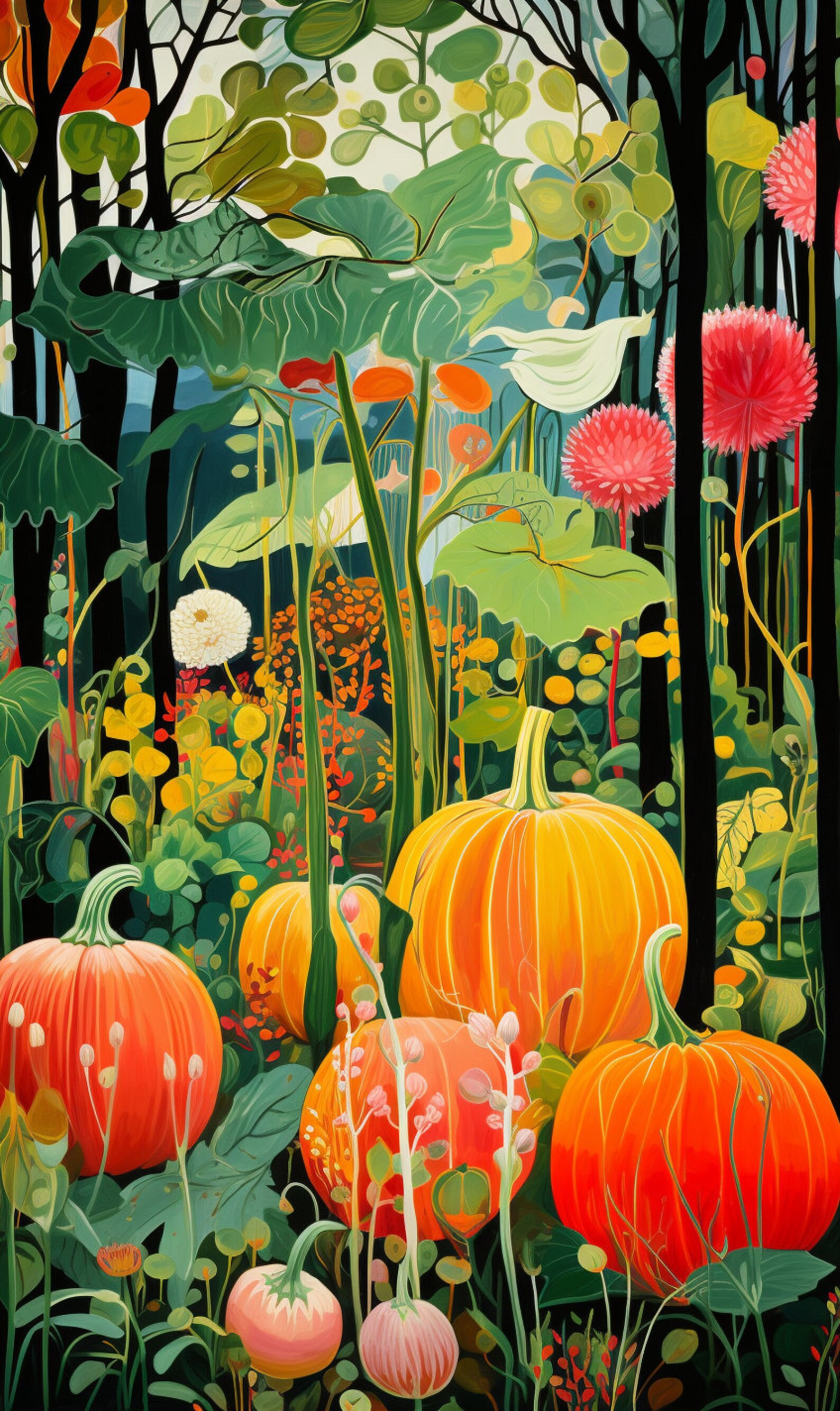 GORGEOUS GARDENS CALENDAR 2024 Floral Wall Calendar Handcrafted Monthly ...