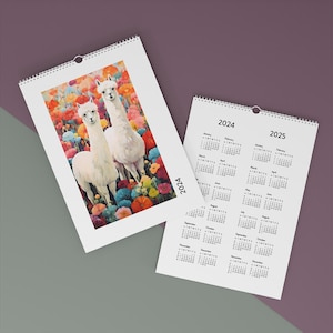 FARM FRIENDS CALENDAR 2024 Wall Calendar Handcrafted Monthly Planner ...