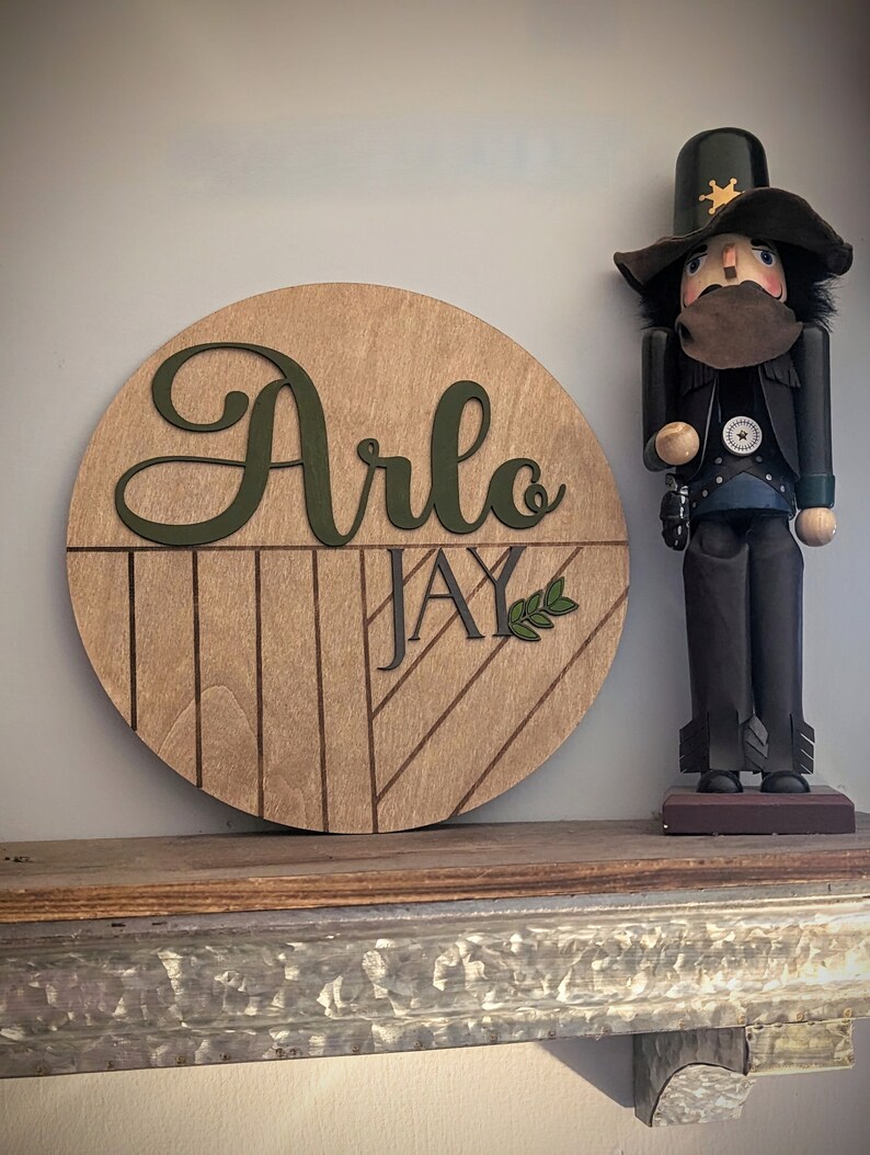 Baby/child Name Plate Decor - Etsy