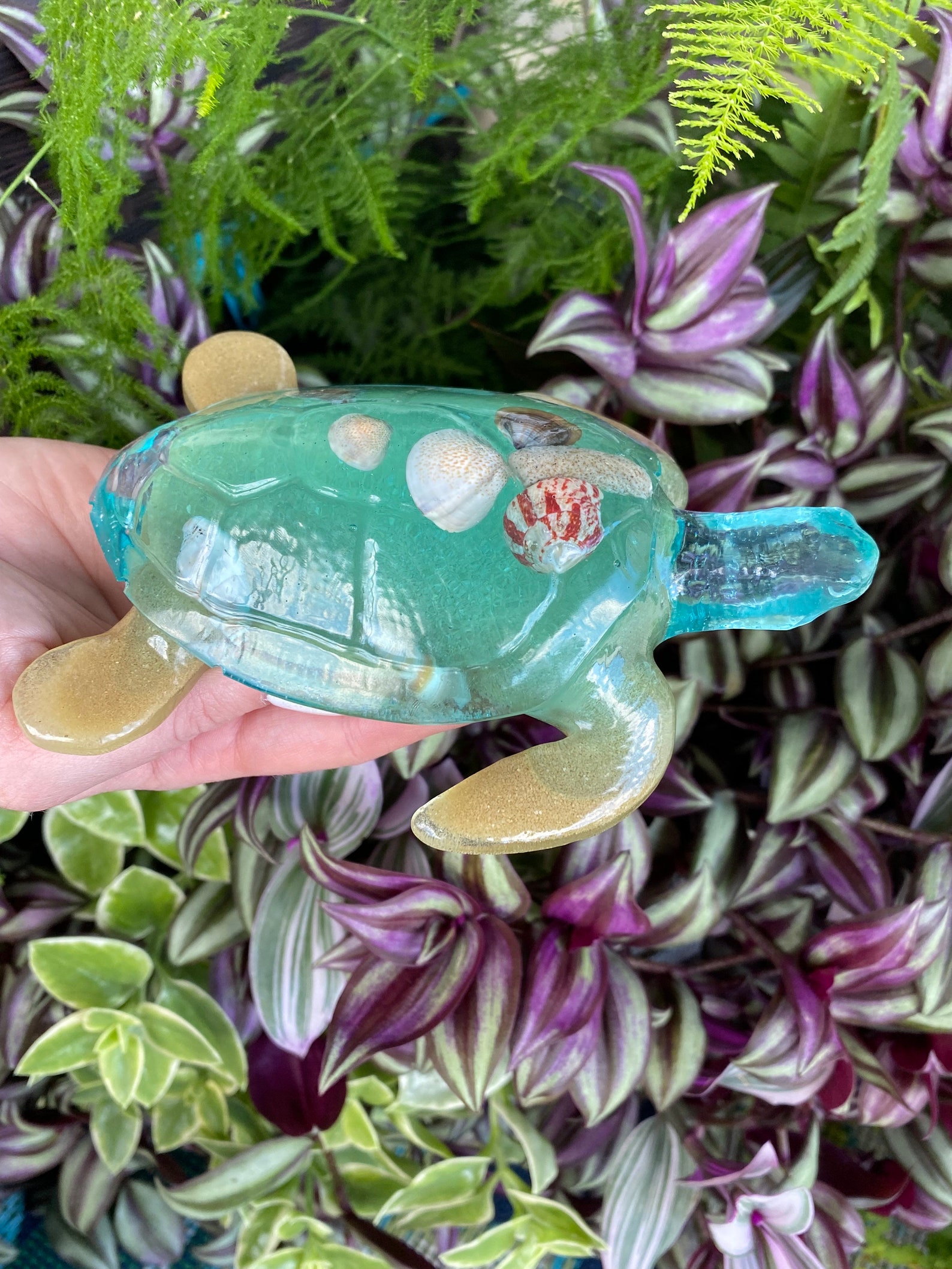 Resin Turtle - Etsy