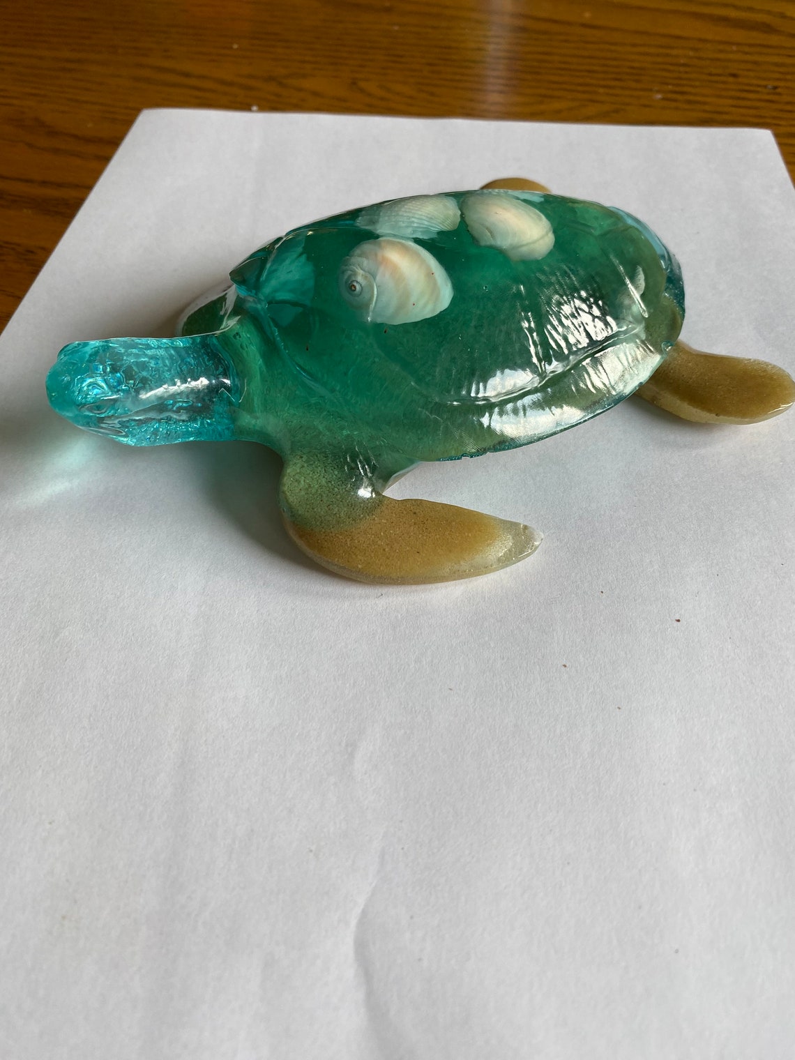 Resin Turtle - Etsy