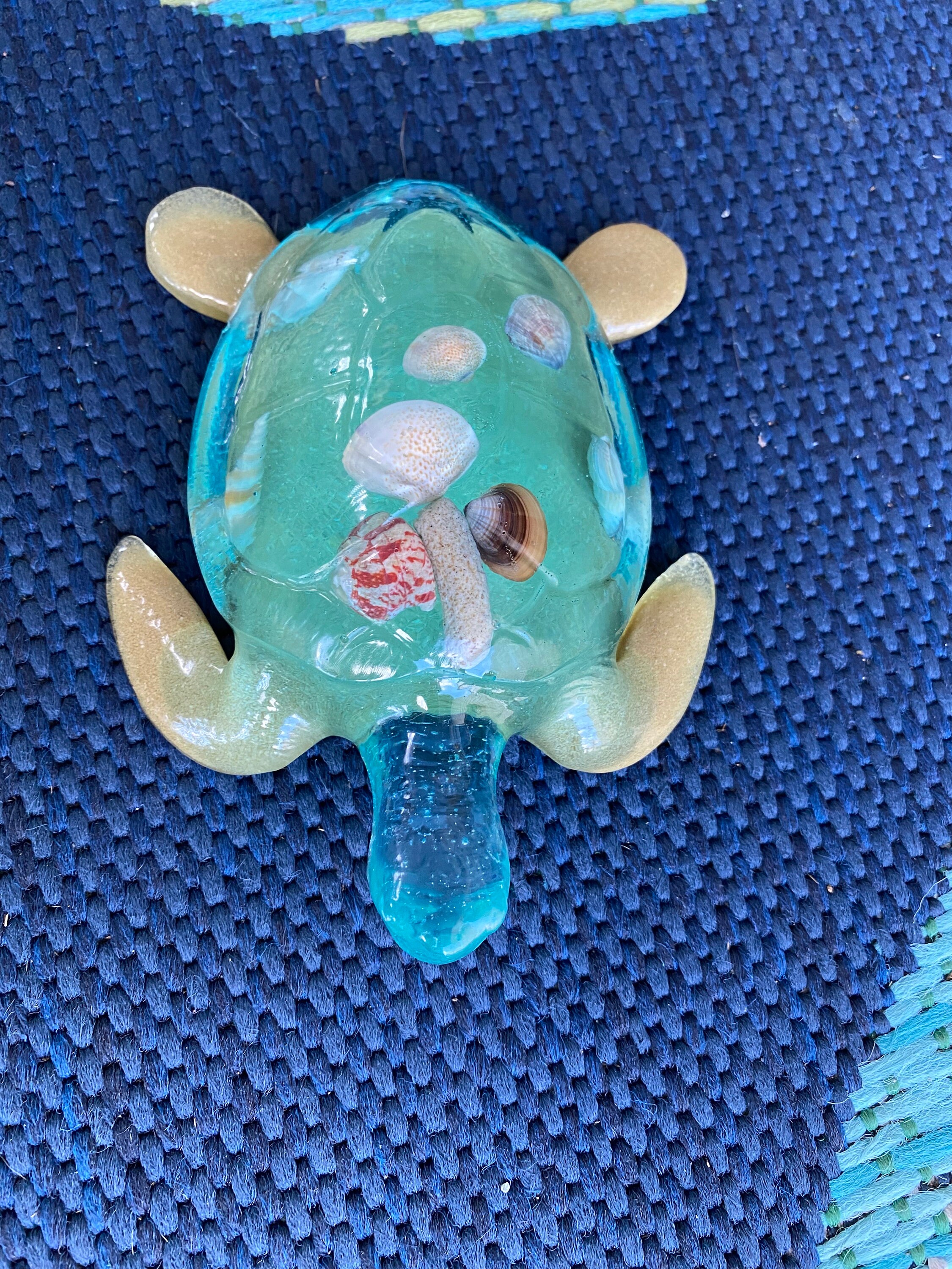 Resin Turtle - Etsy