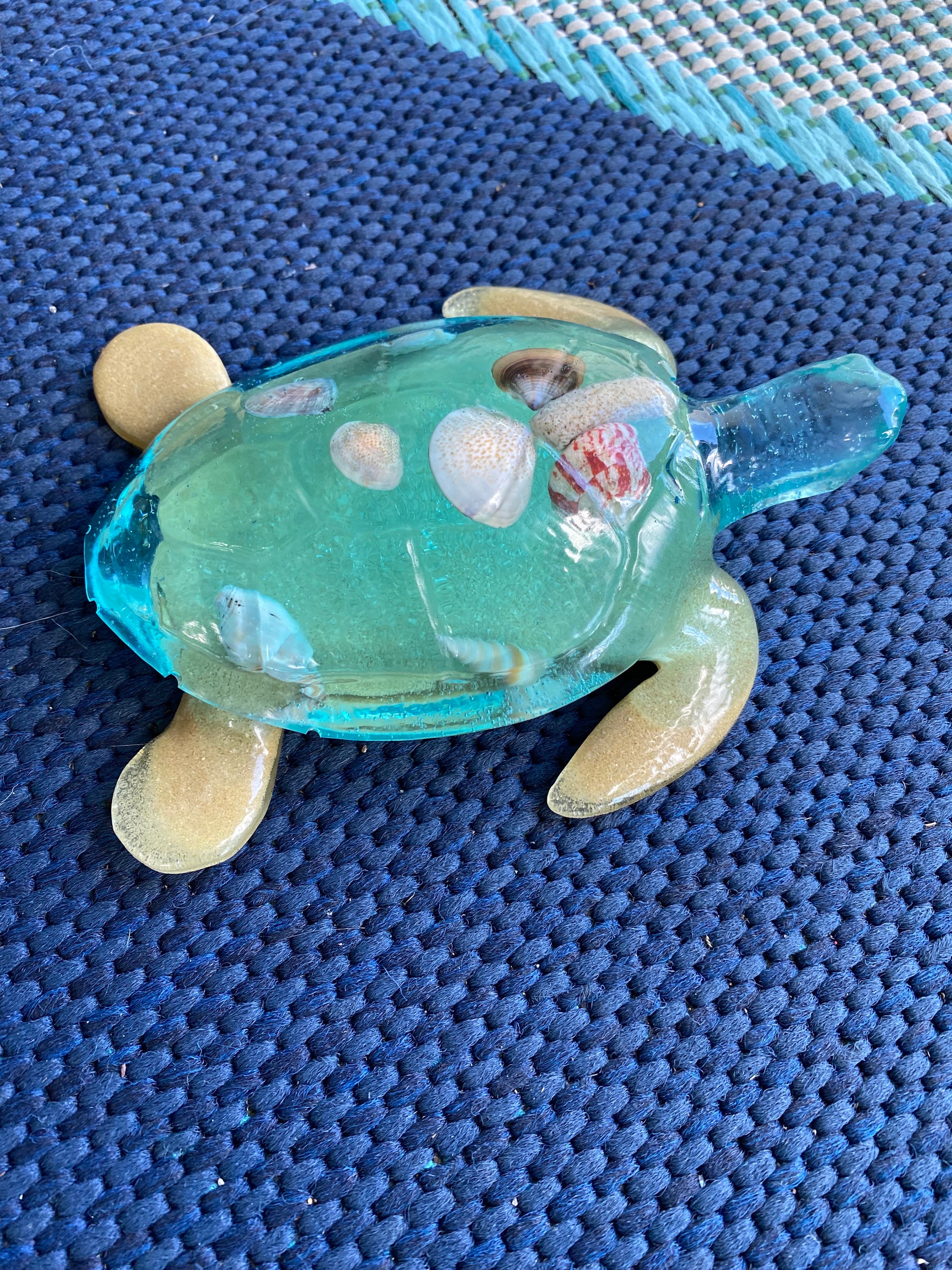 Resin Turtle - Etsy