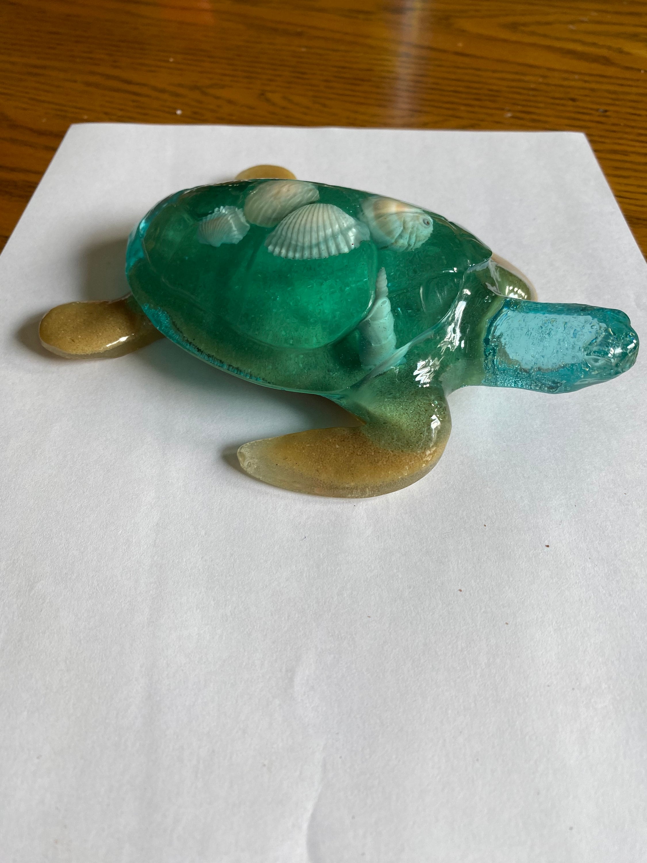 Resin Turtle - Etsy
