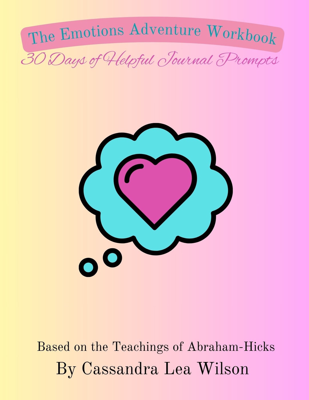 Emotion Adventures Workbook Emotional Health Well-being Self-love Self ...