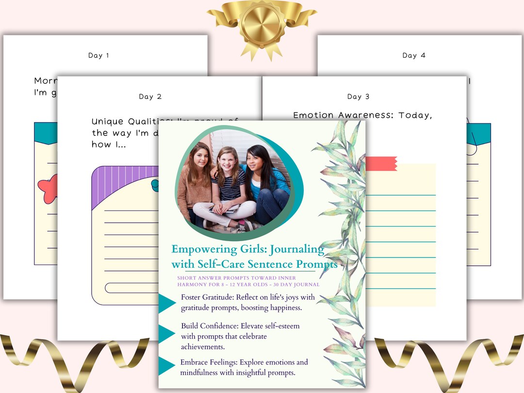 Girls Self-care Journal Guided Journal for Tweens Personal Growth ...