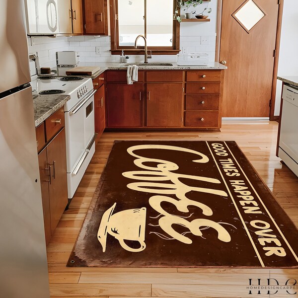 Coffee Kitchen Rug - Etsy