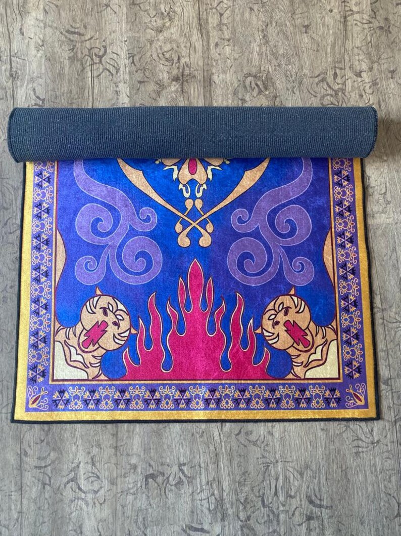 Groovy Flower Rug / Retro Area Rug / Colorful Rug for Living Room ...