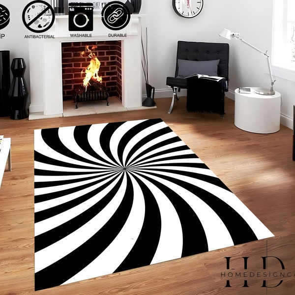 Optical Illusion Rug - Etsy