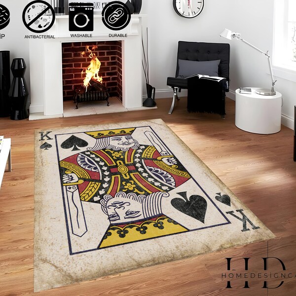 Floor Mat Playing Card - Etsy