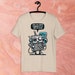Funny Tech T-shirt Design Cartoon Robot With Smartphone - Etsy